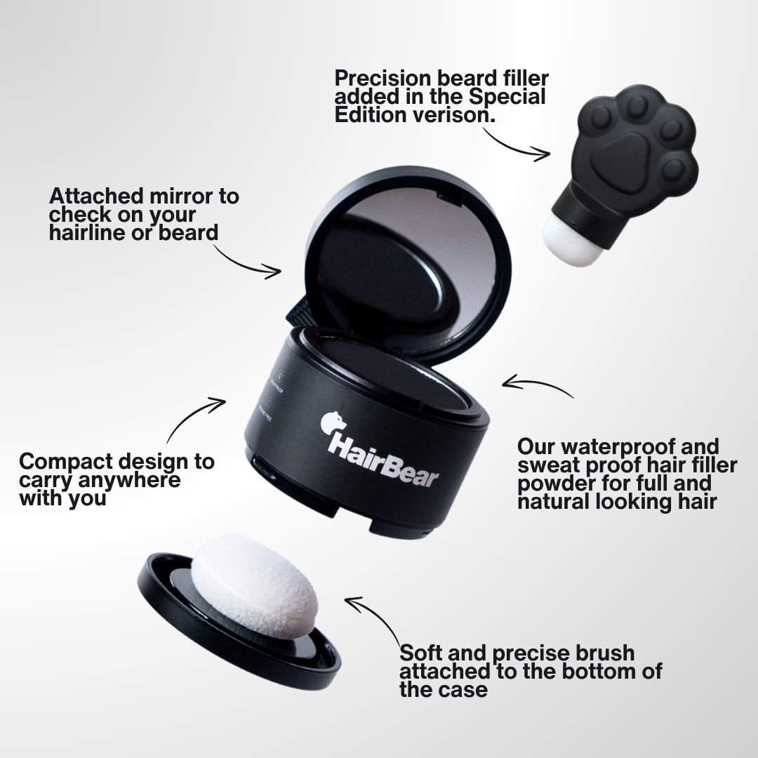 The No.1 Hair Loss Fix - Easy & Instant Results | Hair Filler Powder ...