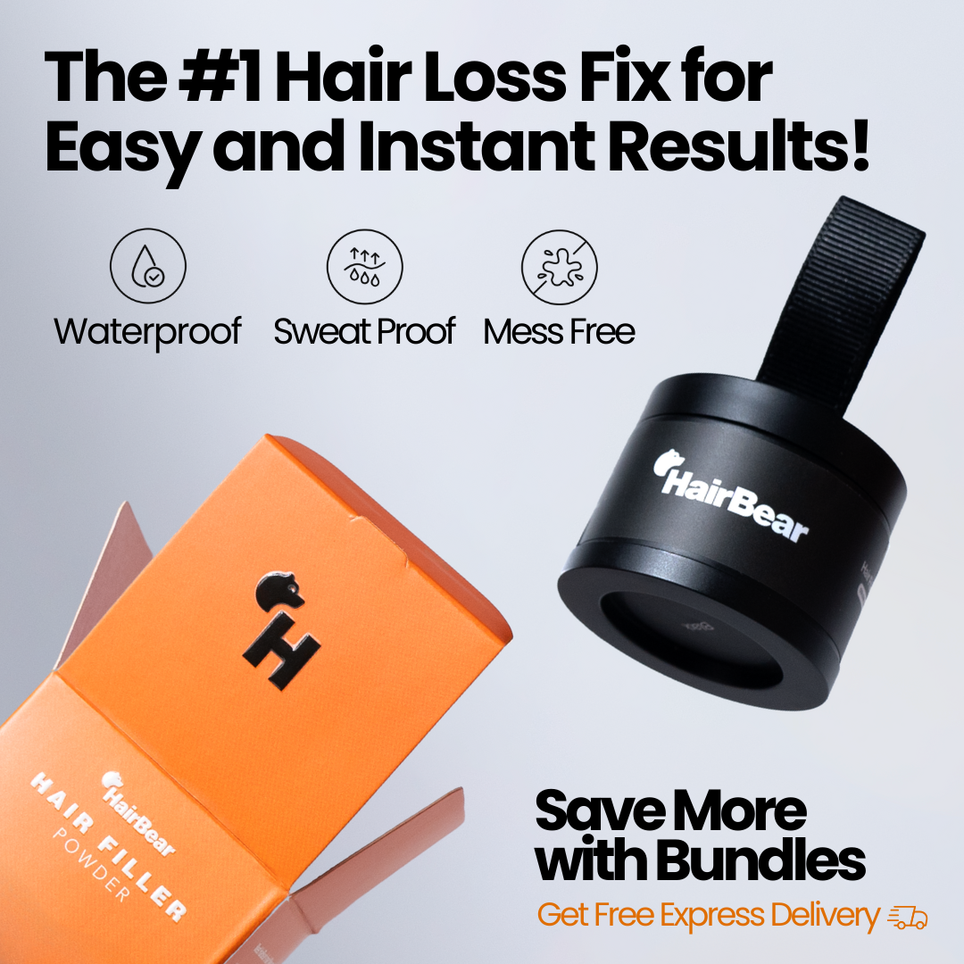 The No.1 Hair Loss Fix - Easy & Instant Results | Hair Filler Powder ...